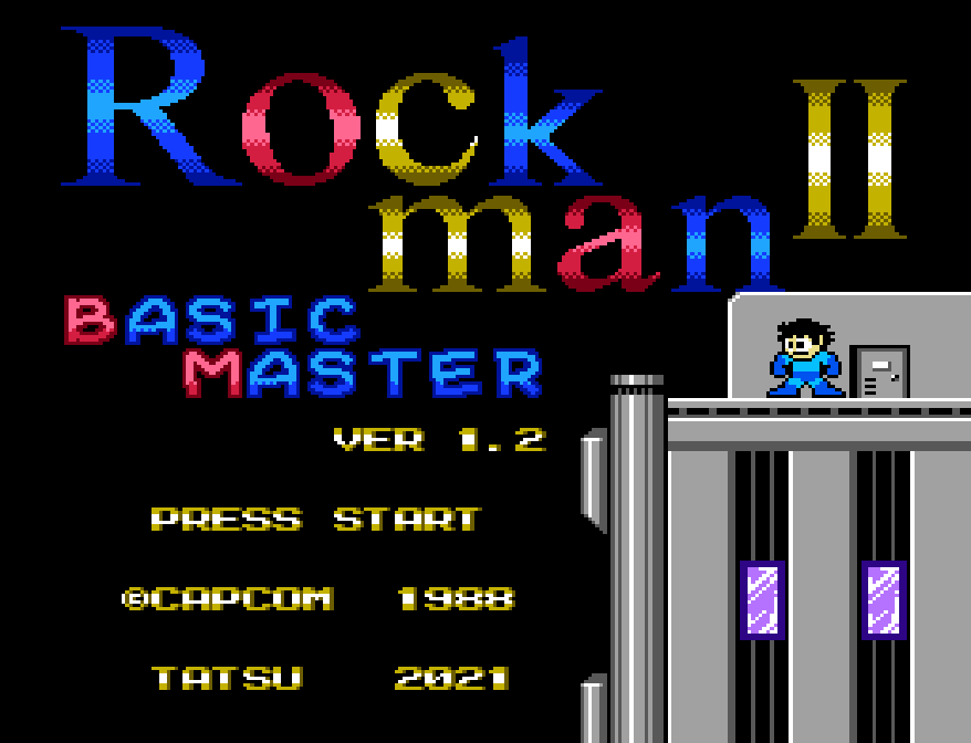 Hack Showcase: Rock Man 2: Basic Master (NES) | kainetertainment